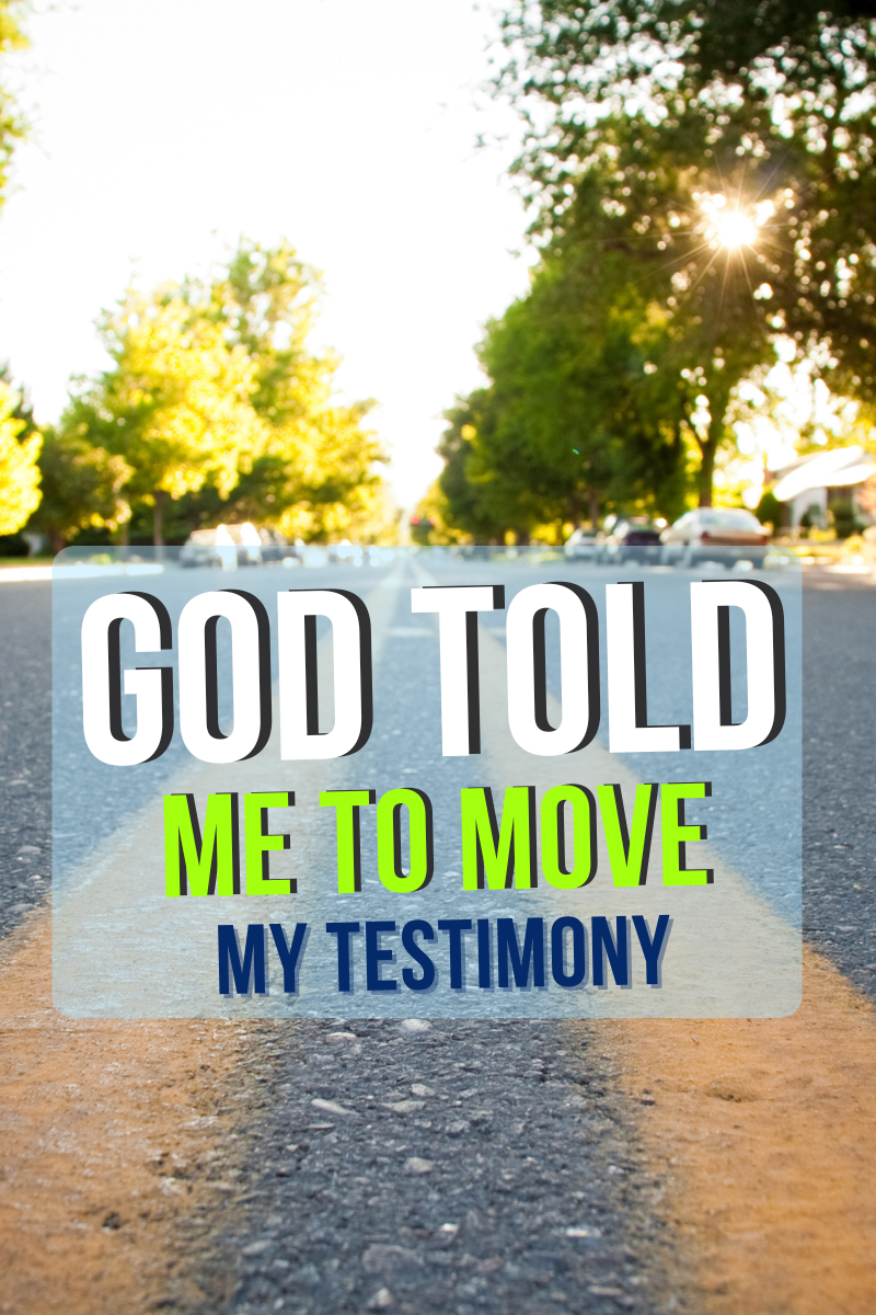 God Told Me To Move – Devoted To Her